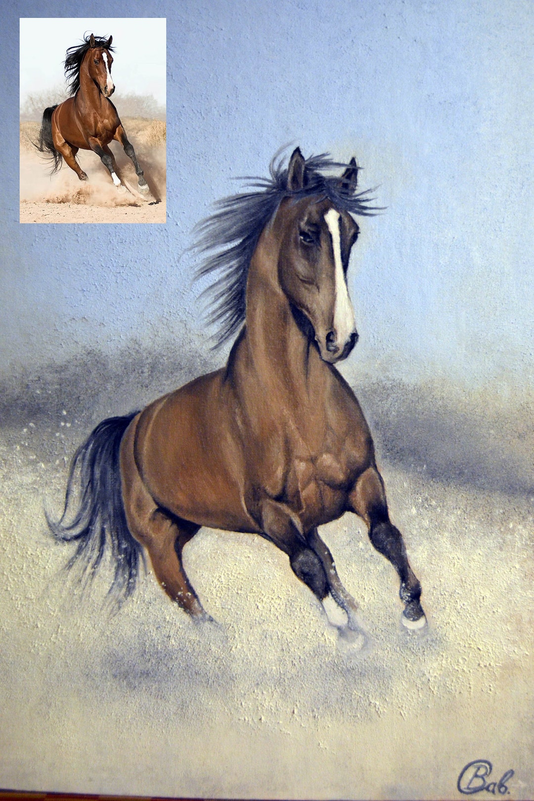 Custom Oil Paintings Portrait of the Best Memories From Photo. Nature ...