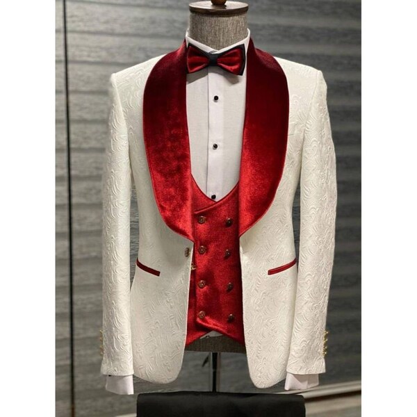 Velvet Design Suit - Etsy