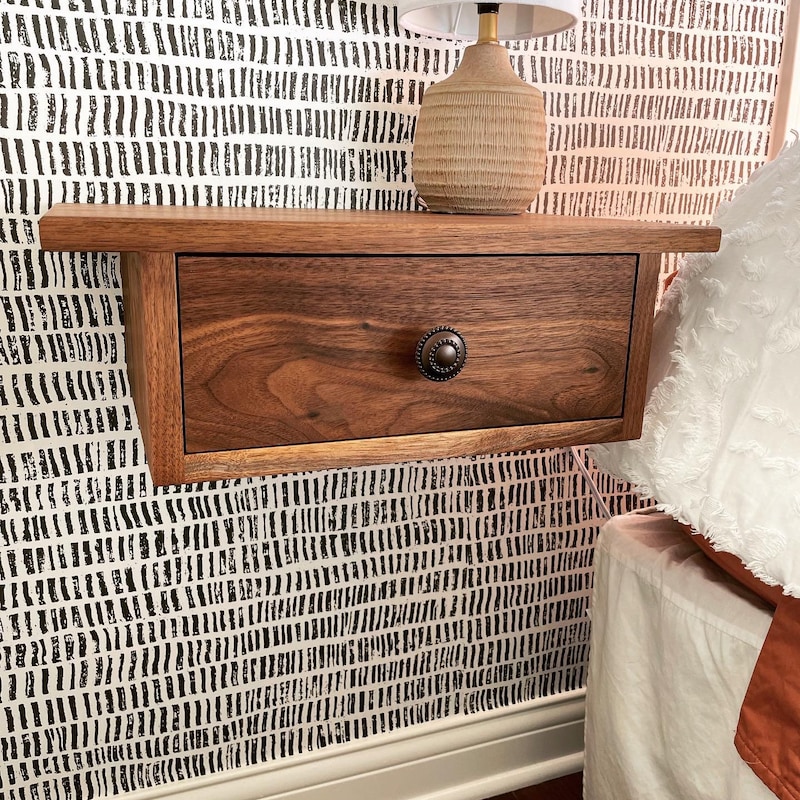 Floating Nightstand - Etsy