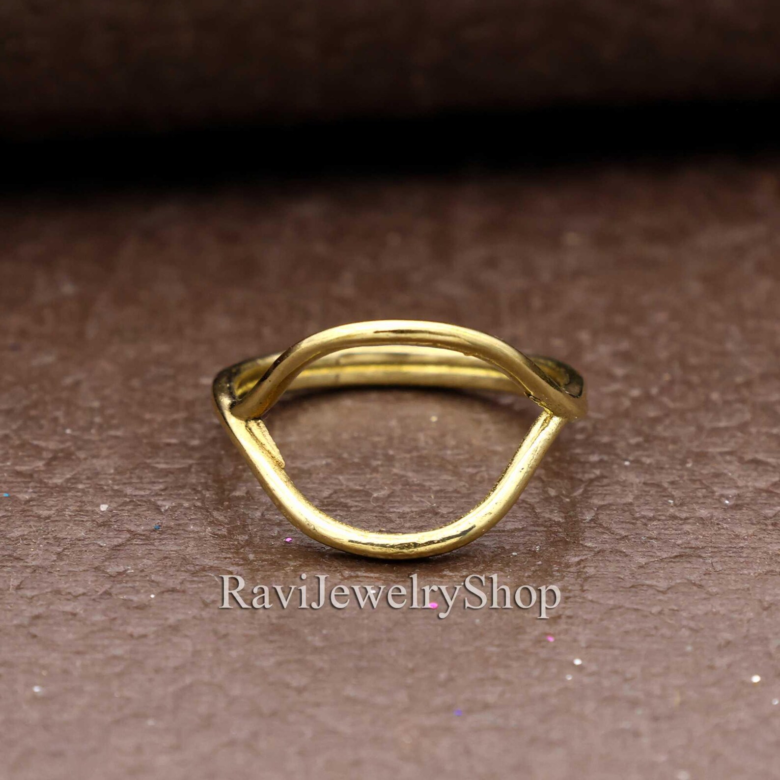 Dainty Ring, Open Ring, Minimalist Ring, Unique Open Mouth Ring ...