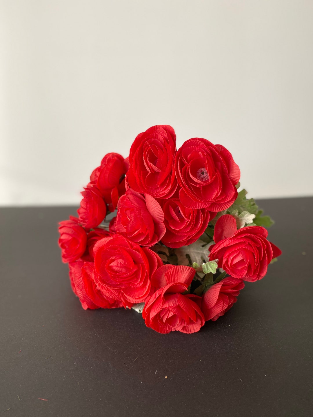 Artificial Red Silk Flowers/ Home Decoration/ Wedding/bouquets - Etsy