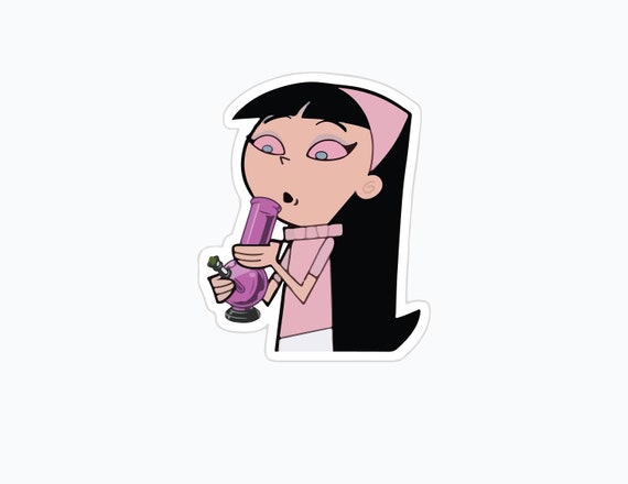 Timmy Turner Trixie Sticker. Can Be Placed on Any Laptop | Etsy