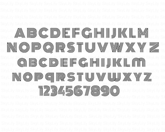 BTS Dynamite Font . Formato TTF Cartas Números Símbolos | Etsy