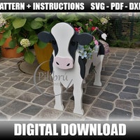 Cow Planter - Etsy
