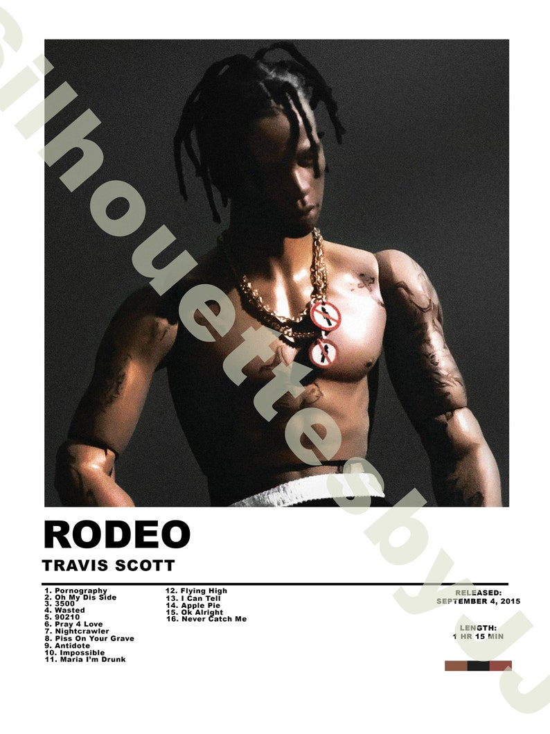 Travis Scott Rodeo Poster *DIGITAL DOWNLOAD* - Etsy