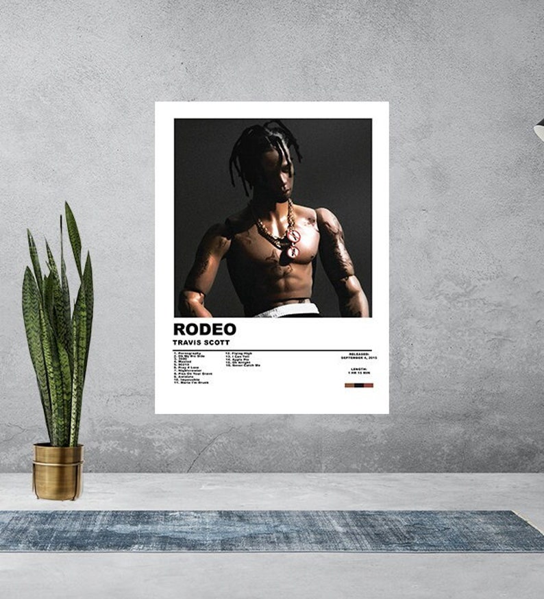 Travis Scott Rodeo Poster *DIGITAL DOWNLOAD* - Etsy