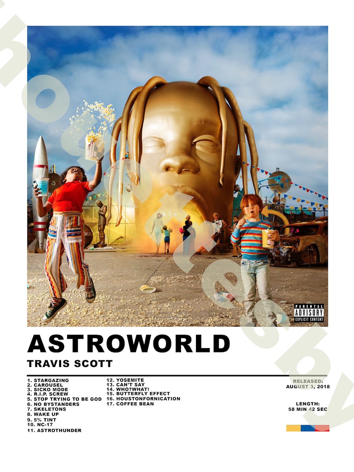 Travis Scott Astroworld Poster ** DIGITAL DOWNLOAD** - Etsy