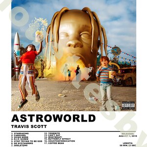 Travis Scott Astroworld Poster ** DIGITAL DOWNLOAD** - Etsy