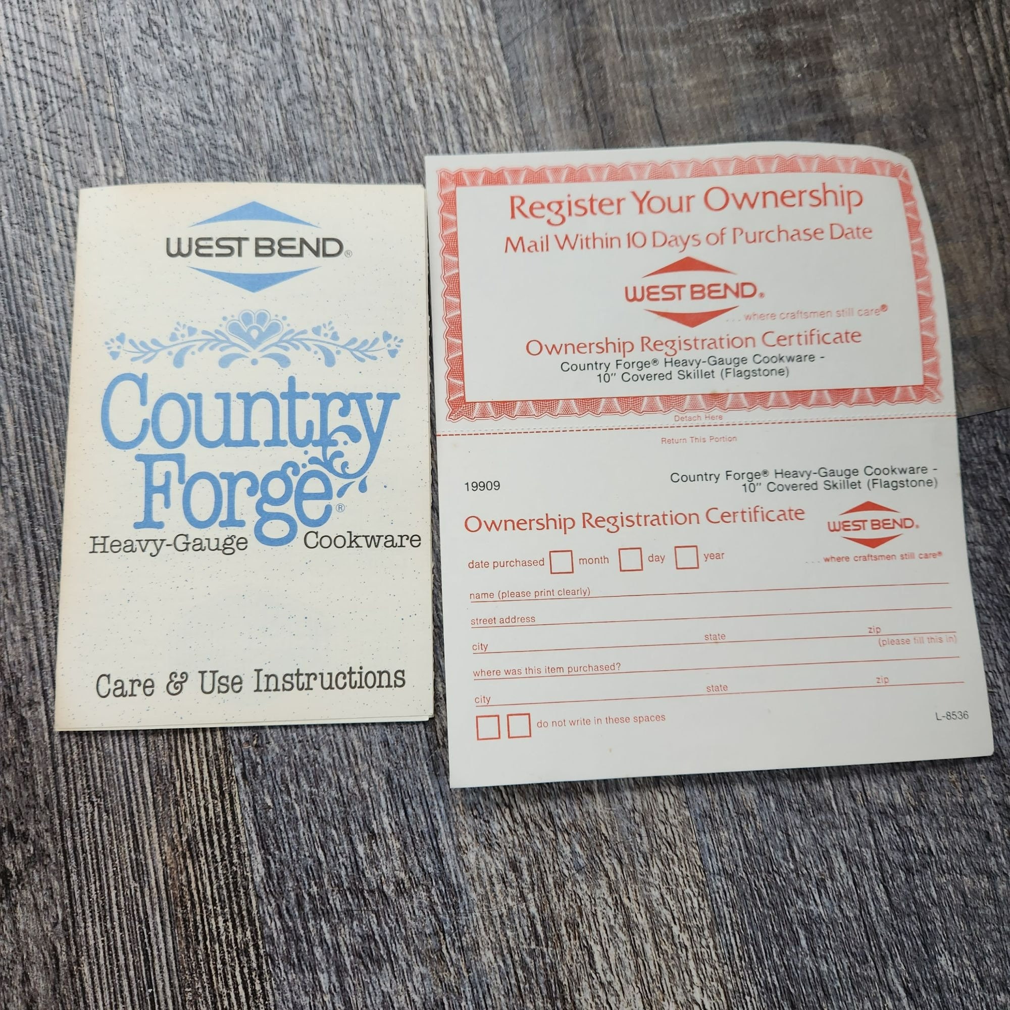 Westbend Country Forge Heavy Guage Aluminum 10 Silverstone Vintage 80s ...