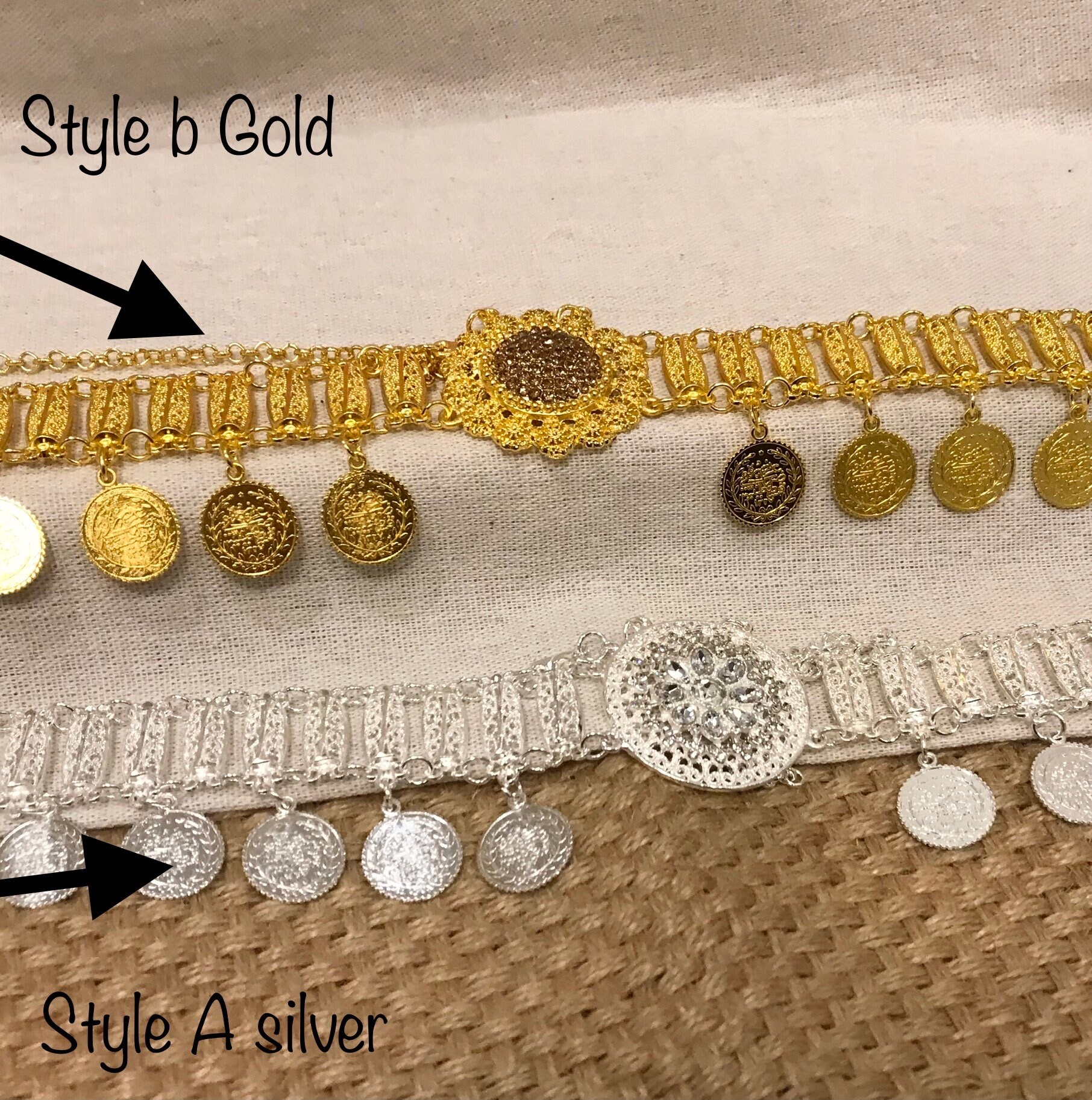 Head Chain Jewelry, Arabic Style Jewelry, Lira Head Band - Etsy