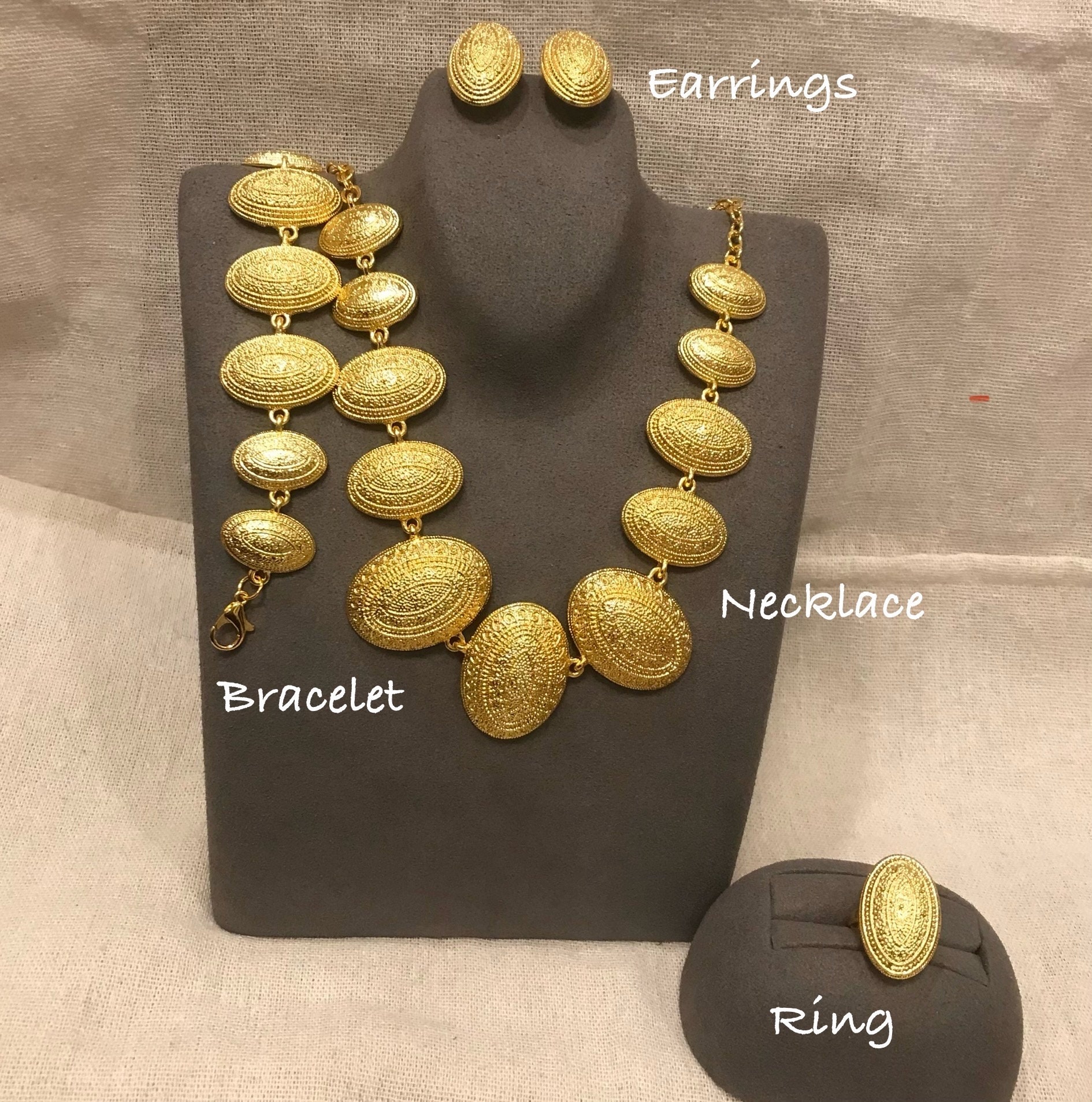 African Style Jewelry Set, Statment Jeweley Set, Wedding Jewelry Set - Etsy