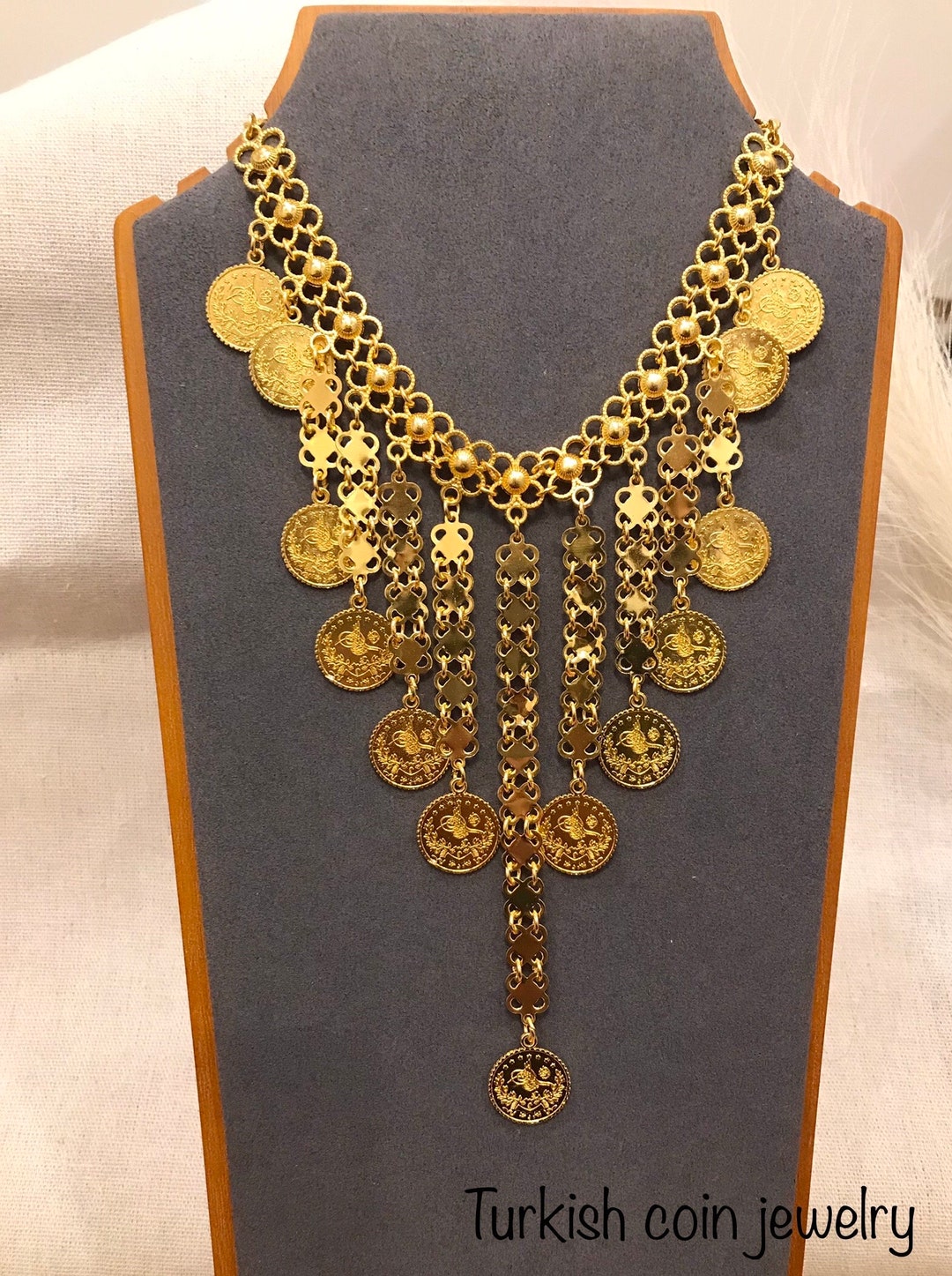 Coin Jewelry Set, Turkish Jewelry Set for Women - Etsy