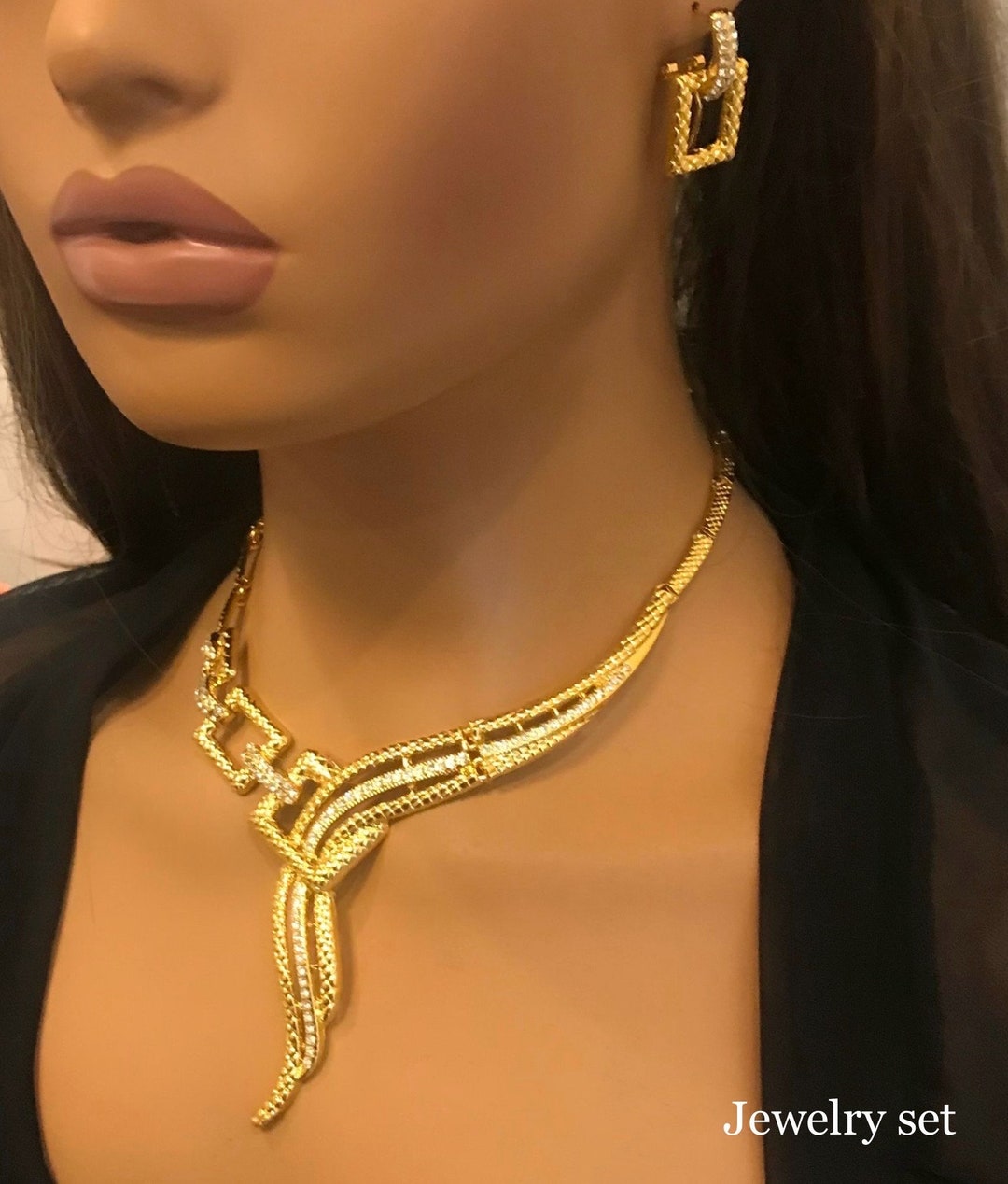 Jewelry Set for Women, African Style Jewelry Set, Wedding Jewelry Set ...