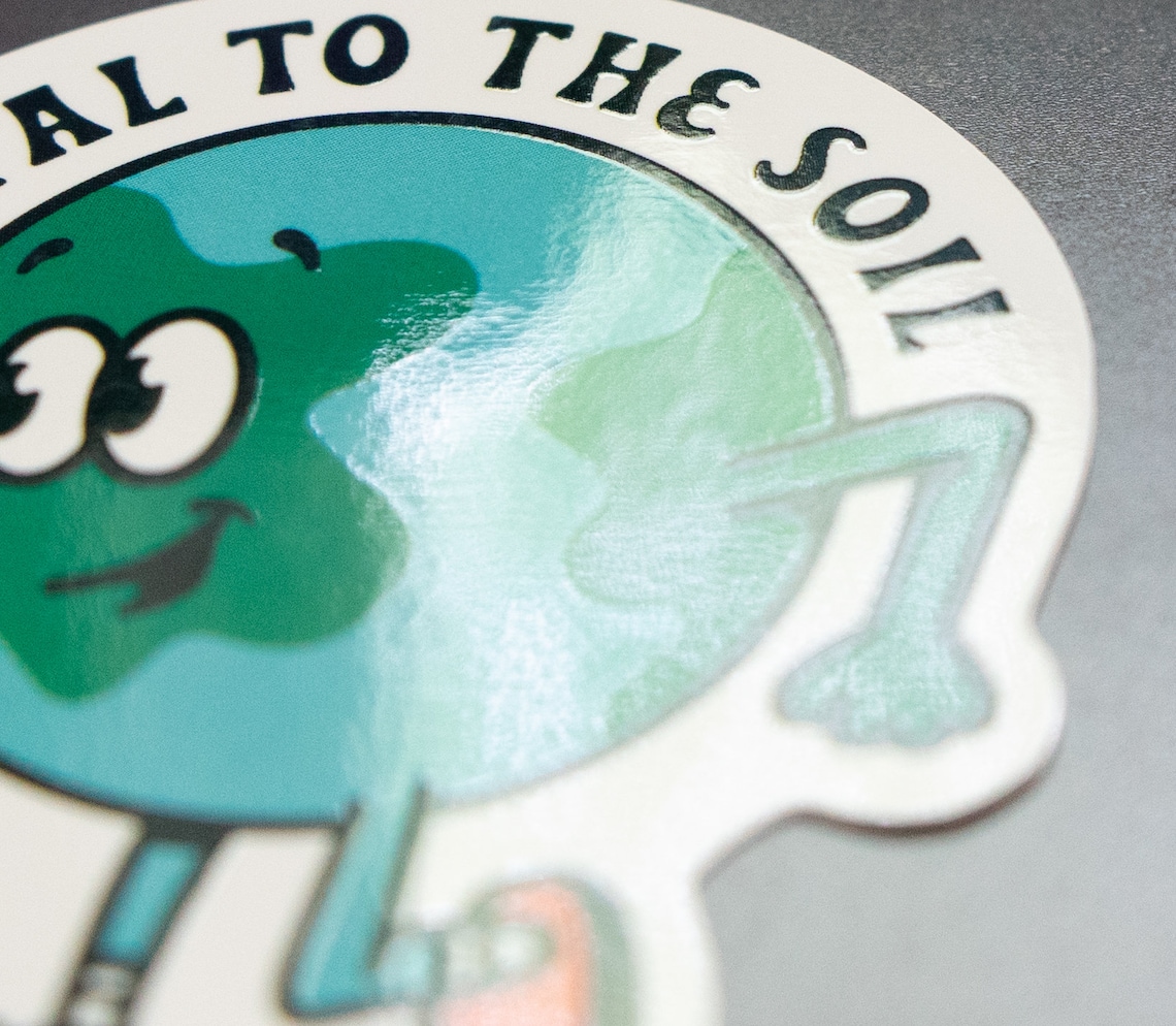 Loyal To The Soil Silkscreen Sticker | Etsy