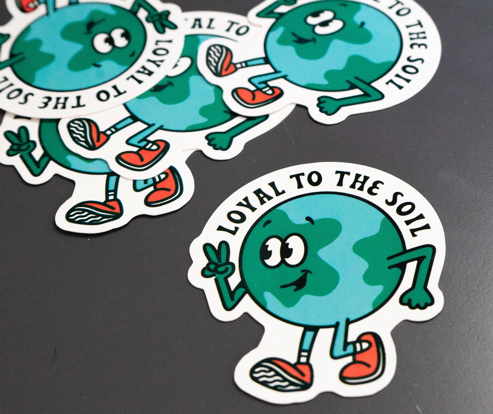 Loyal to the Soil Silkscreen Sticker - Etsy