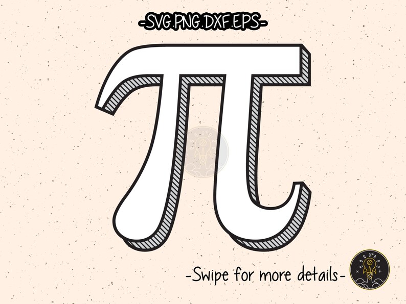 Pi Symbol Mathematics SVG Cut File Cricut Clipart - Etsy