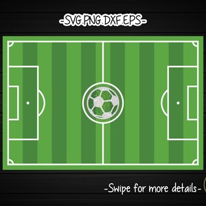 Soccer Football Court Field SVG Cut File Cricut Clipart - Etsy