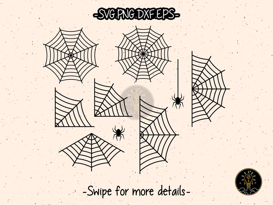 Halloween Spiderweb SVG Cut File Cricut Clipart - Etsy