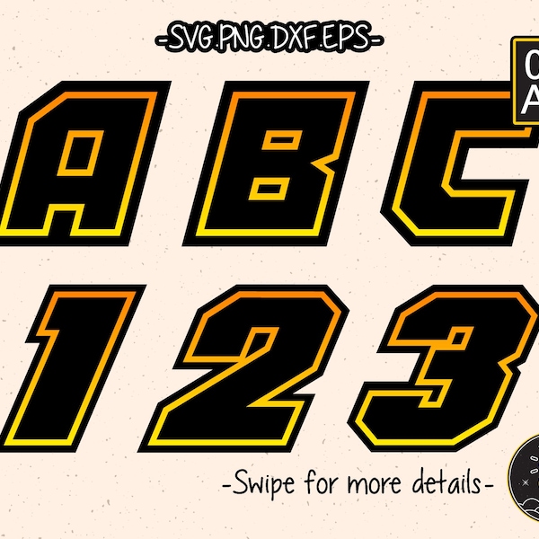 Speedway Fonts Svg - Etsy