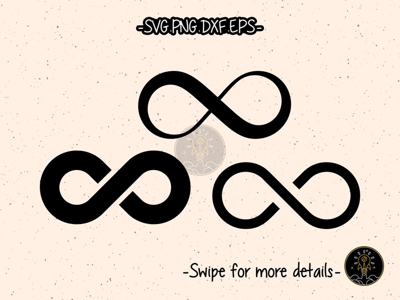 Infinity Infinite SVG Bundle Cut File Cricut Clipart - Etsy