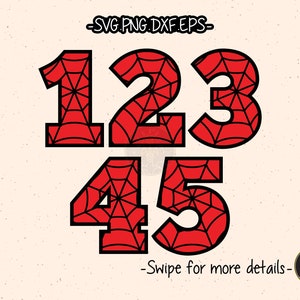 Spiderweb Spider Number Letter Font Alphabet SVG Cricut Cut File ...
