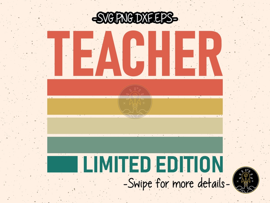 Teacher SVG T-shirt Vector Cricut Cut File Silhouette Cameo - Etsy