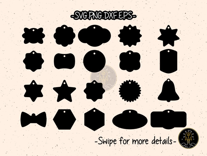Dog Cat Pet Tag Collar Bone Template SVG Cut File Cricut - Etsy