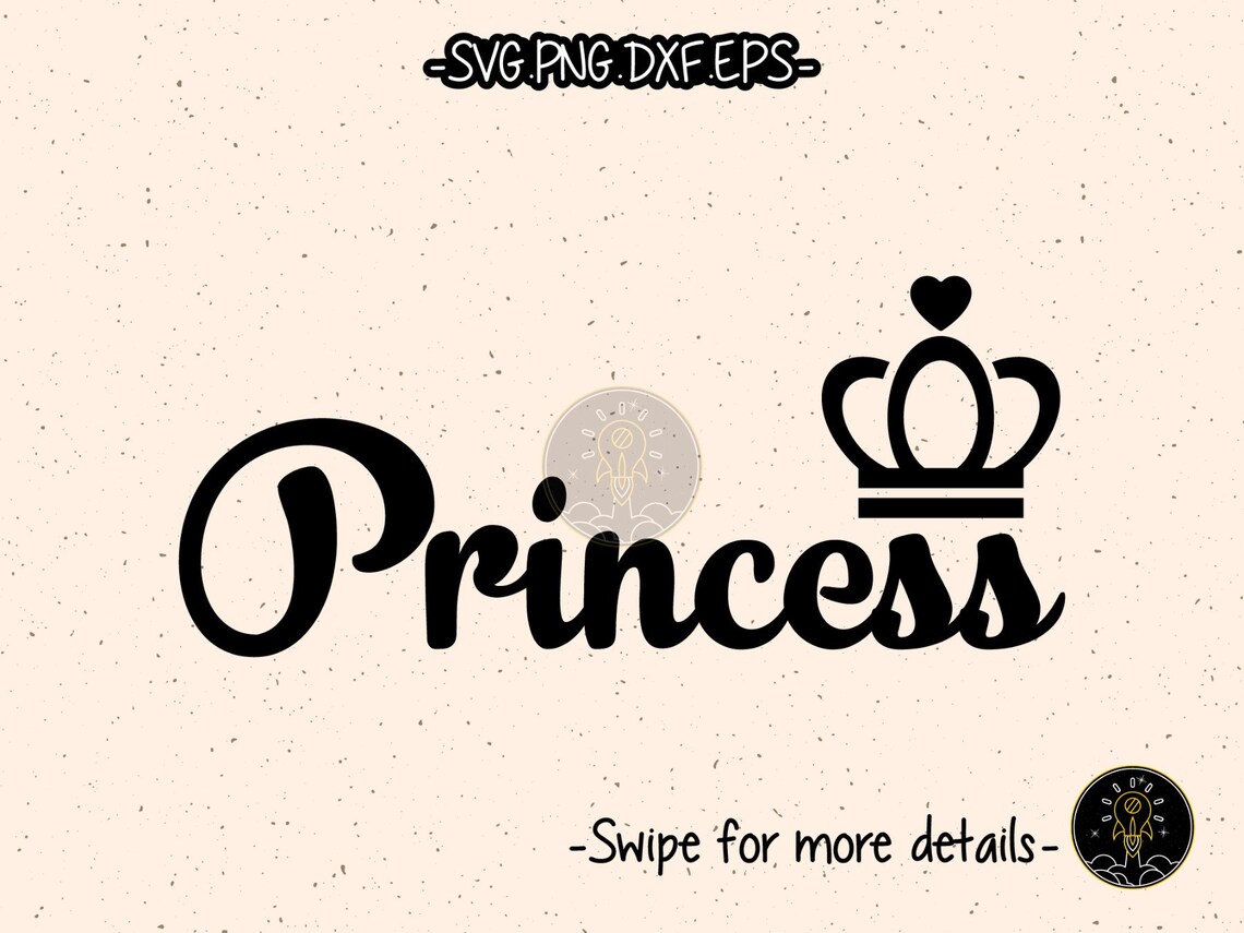 King Queen Prince Princess SVG Cut File Cricut Clipart - Etsy