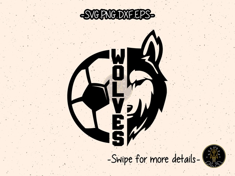 Wolves Wolf Team Soccer Football SVG Cut File Cricut Clipart - Etsy