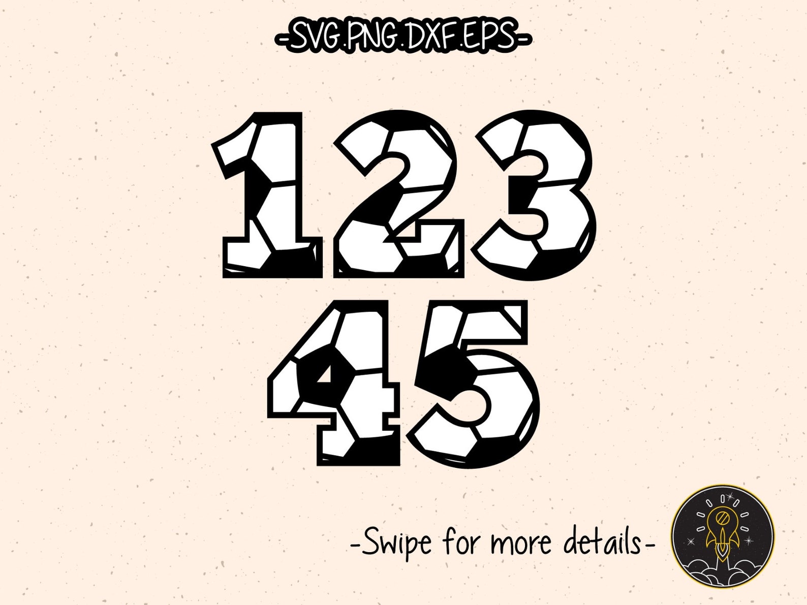 Soccer Football Number Letter Font Alphabet SVG Cricut Cut - Etsy UK