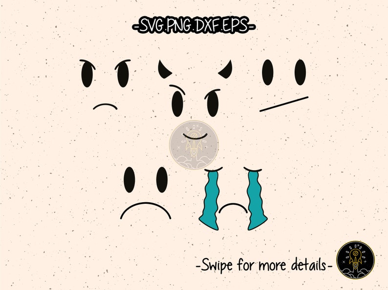 Funny Emoji SVG Bundle Emoticon Stickers Shirt Cut File Cricut - Etsy