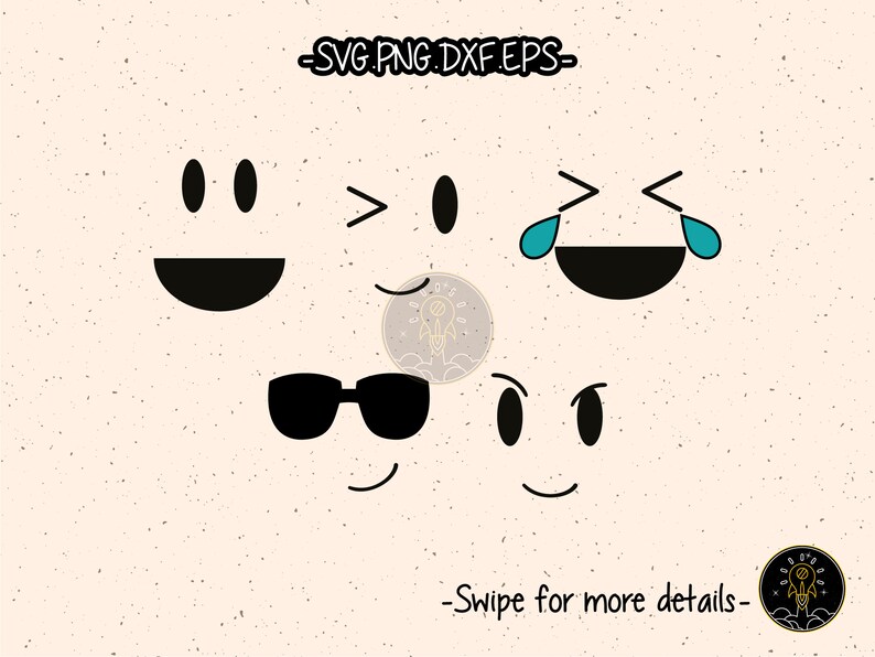 Funny Emoji SVG Bundle Emoticon Stickers Shirt Cut File Cricut - Etsy