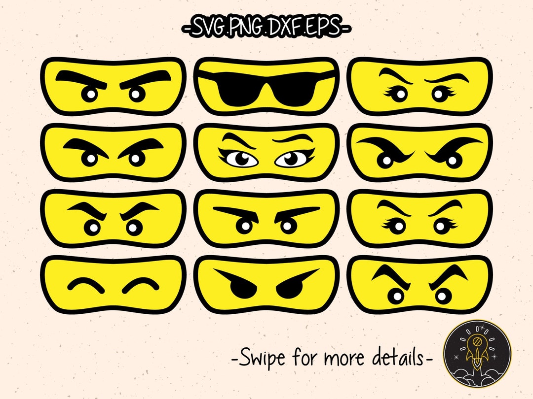 Ninja Eyes Mask SVG Cricut Cut File Clipart - Etsy UK