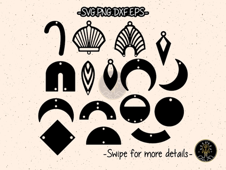 Necklace Template SVG Laser Cut File - Etsy