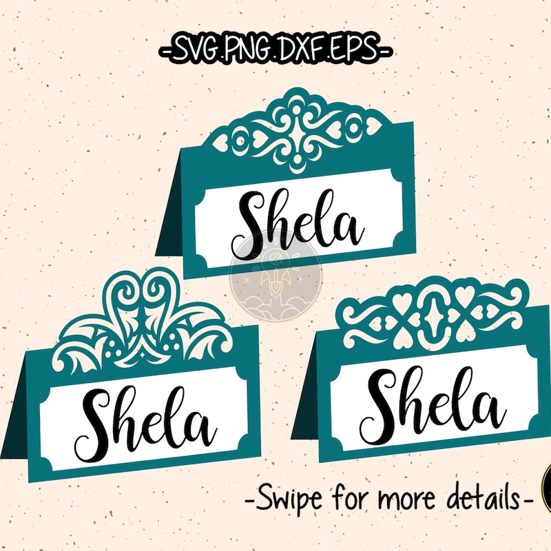 Place Cards Svg - Etsy