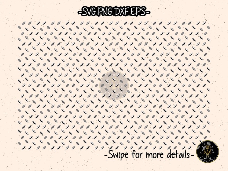 Metal Iron Pattern Plate SVG Cut File Cricut Clipart - Etsy