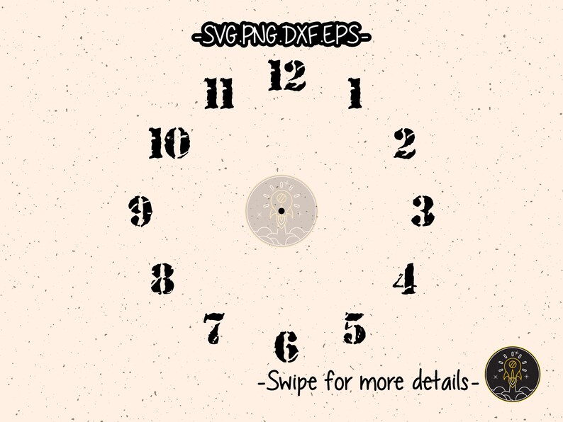 Distressed Grunge Army Clock Face Template SVG Cut File Vector | Etsy