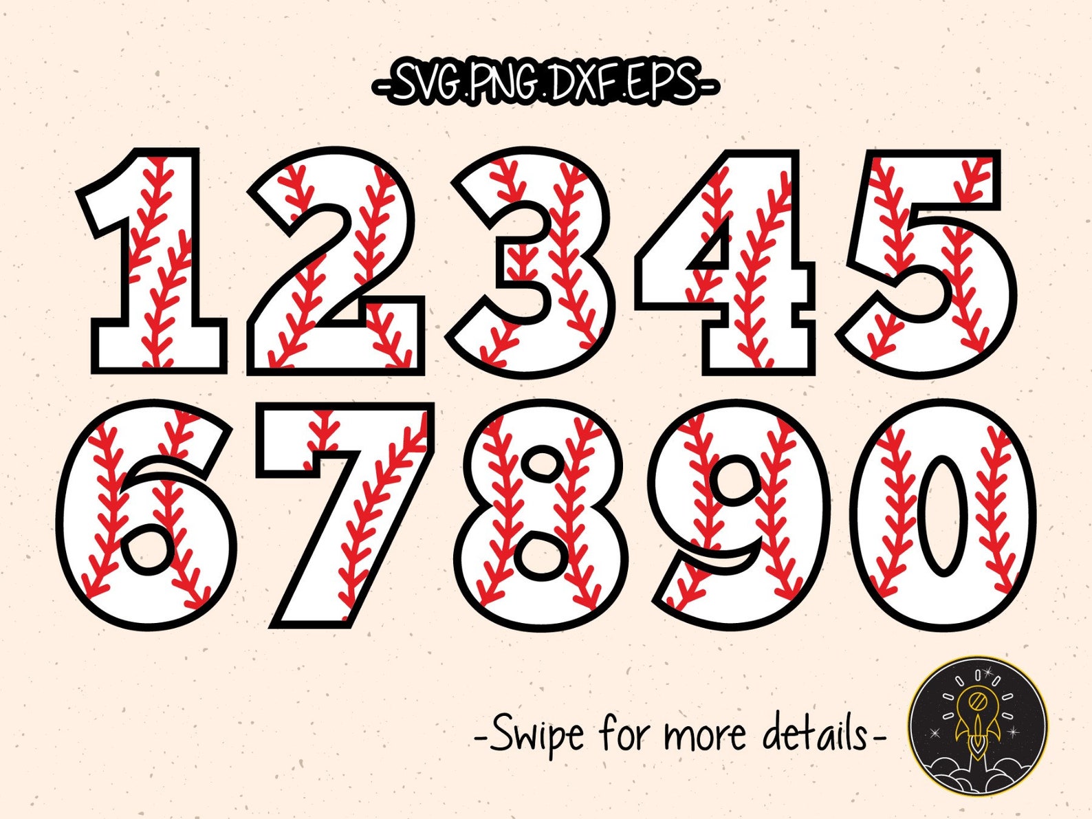 Baseball Number Letter Font Alphabet SVG Cricut Cut File - Etsy