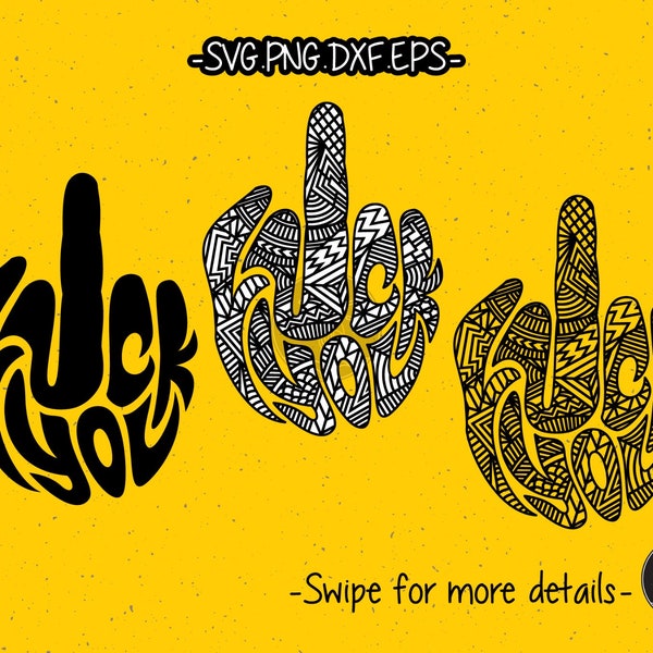 Middle Finger Dxf File - Etsy Singapore