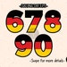 Germany German Flag Numbers SVG Cut File Cricut Clipart - Etsy