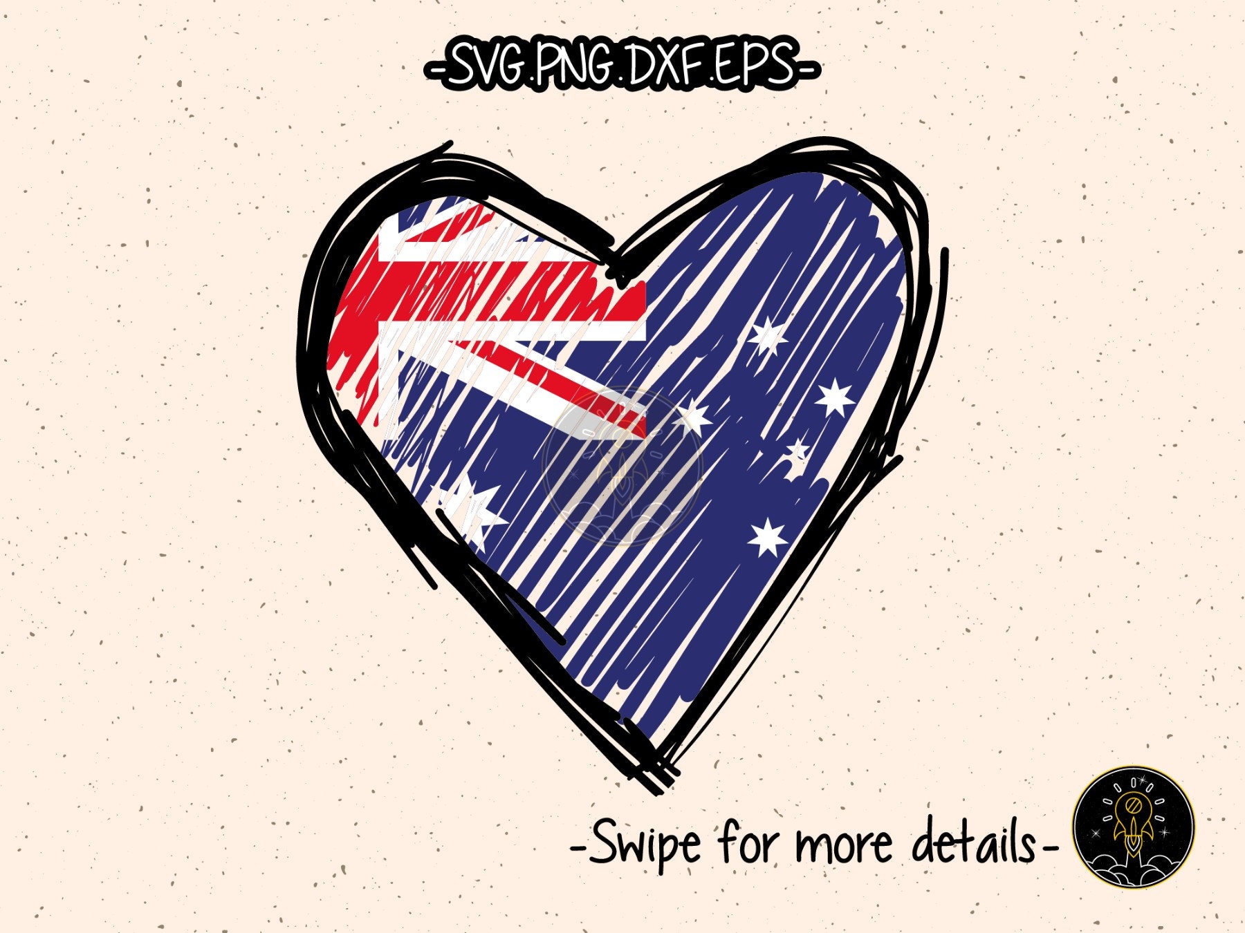 Australia Flag Heart Sunflower SVG Cut File Vector Cricut - Etsy Australia