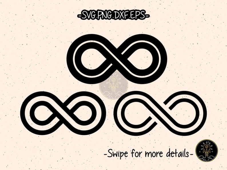 Infinity Infinite SVG Bundle Cut File Cricut Clipart - Etsy