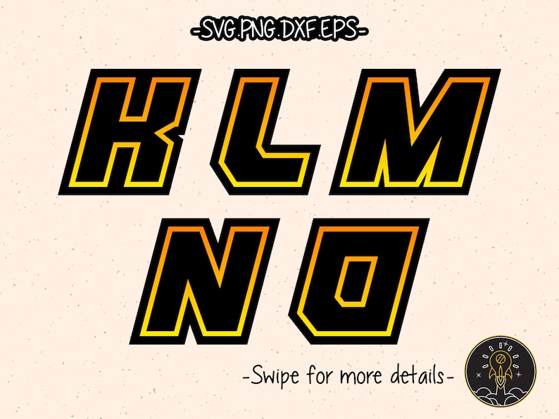 Motocross Supercross Racing Nascar Number Letter Font Alphabet SVG Cut ...