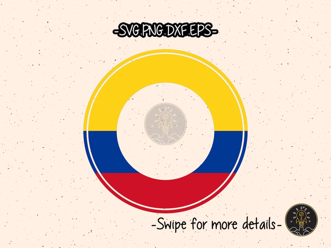 Colombian Coffee SVG Template Tumbler Cold Cup Cut File - Etsy