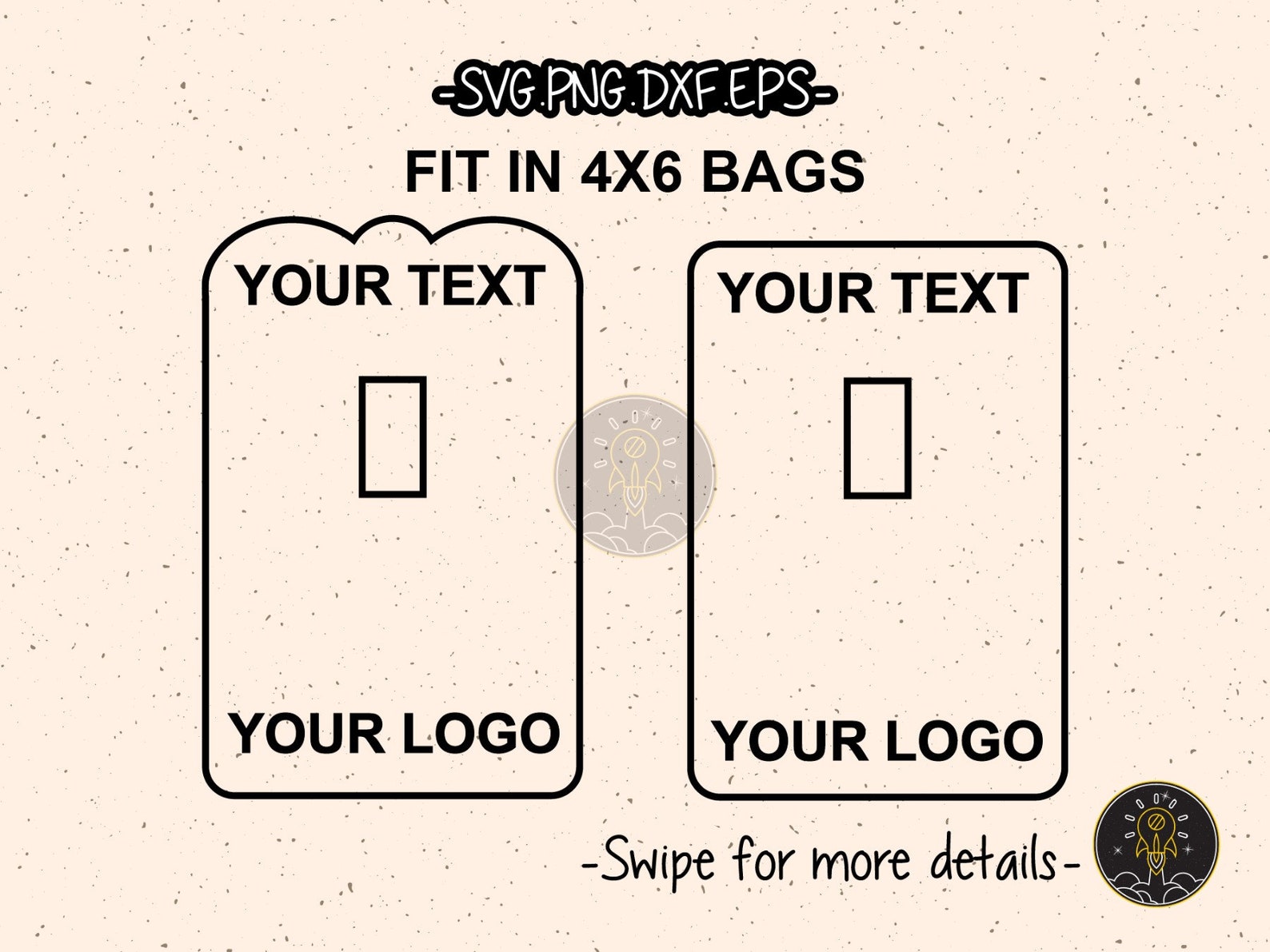 Badge Reel Card Template Free