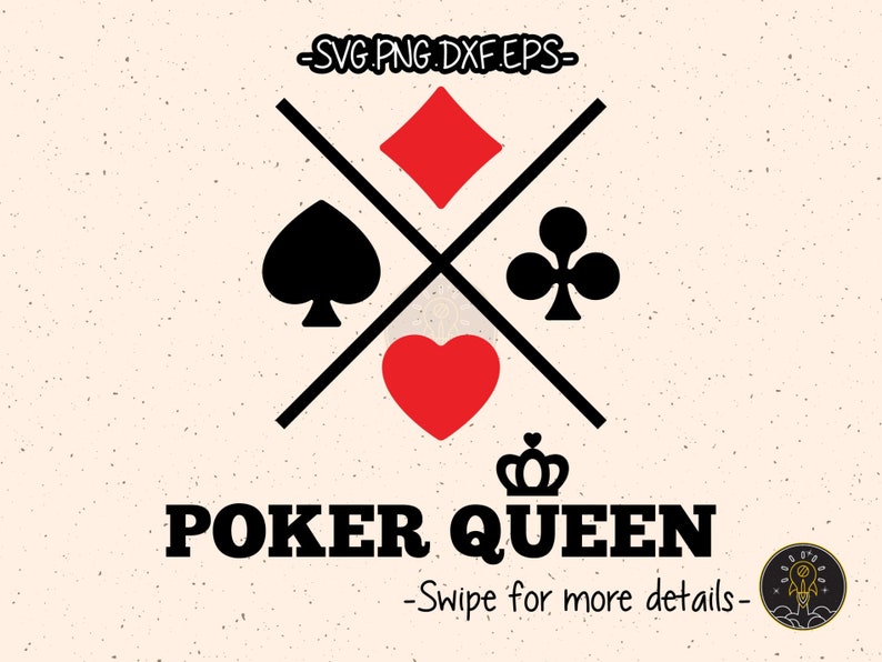 Playing Cards Casino Poker King Queen SVG Cut File Cricut Clipart - Etsy