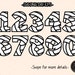 Volleyball Alphabet Number Letter Font SVG Cut File Cricut Clipart - Etsy