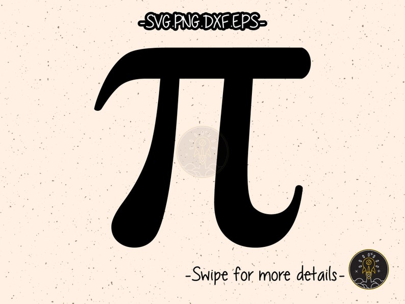 Pi Symbol Mathematics SVG Cut File Cricut Clipart - Etsy