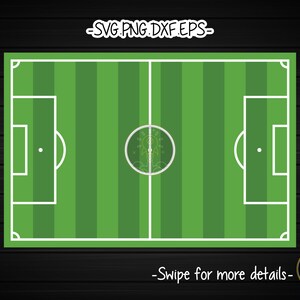 Soccer Football Court Field SVG Cut File Cricut Clipart - Etsy