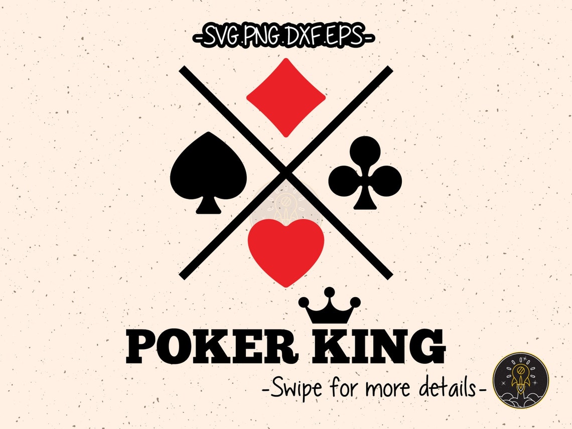Playing Cards Casino Poker King Queen SVG Cut File Vector - Etsy